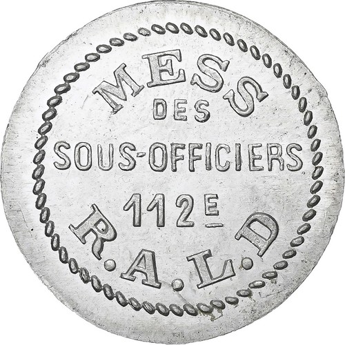 Frankreich, 112e R.A.L.D., 5 Centimes, VZ, Aluminium | eBay.de