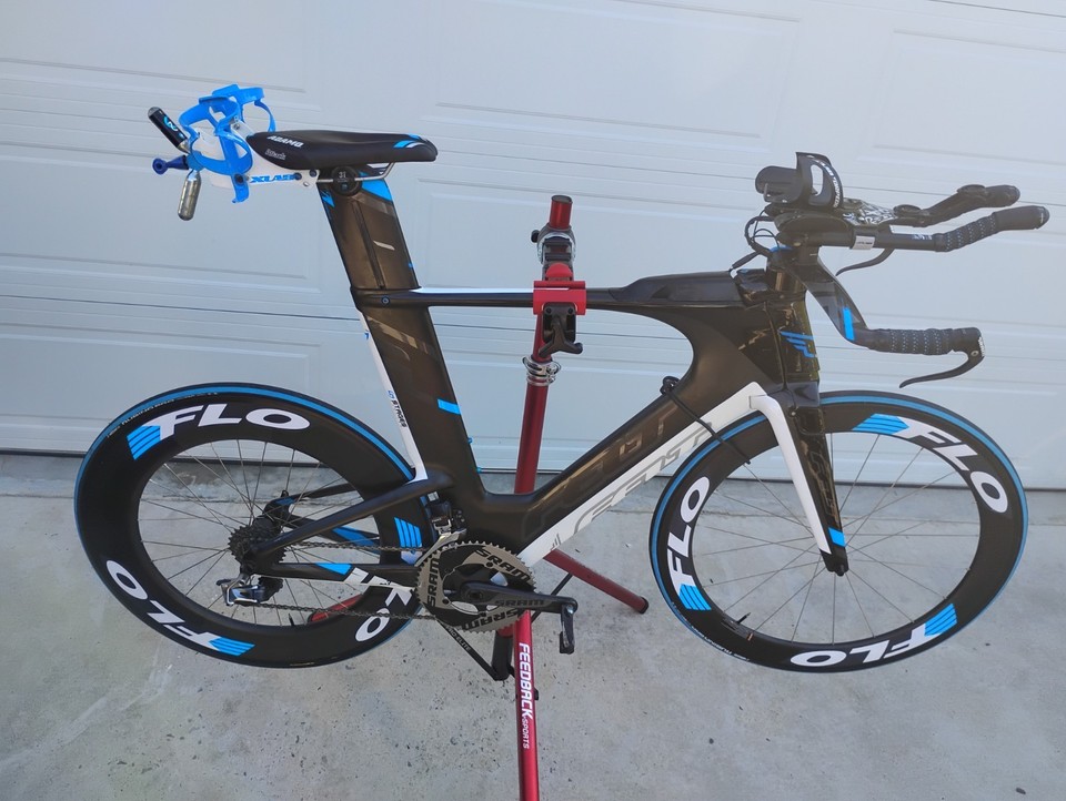 Felt IA3 Triathlon Bike Size XL (58cm) All the Upgrades. Super Fast ...