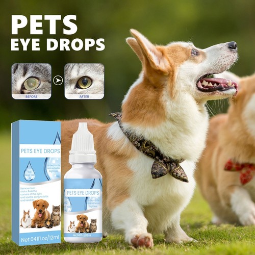 1PC Pet Eye Drops Pet Gel Eye Drops，Effective Dog Eye Dog Eye Cleaner ...