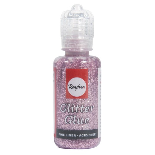 Colle pailletée métallique, flacon 20 ml, rosé | eBay