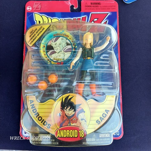 VTG ANDROID 18 Dragonball Z Irwin Toys DBZ Action Figure Androids Saga ...