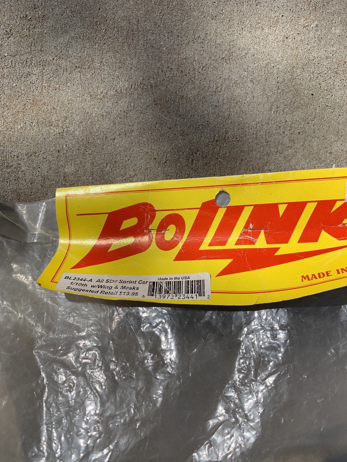 Vintage Bolink BL 2344-A All Star Sprint Car Body 1/10 RC, NIP | eBay