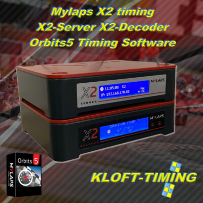 Mylaps X2 Timing-System Car/Bike/MX/Kart Server/Decoder/Software ...