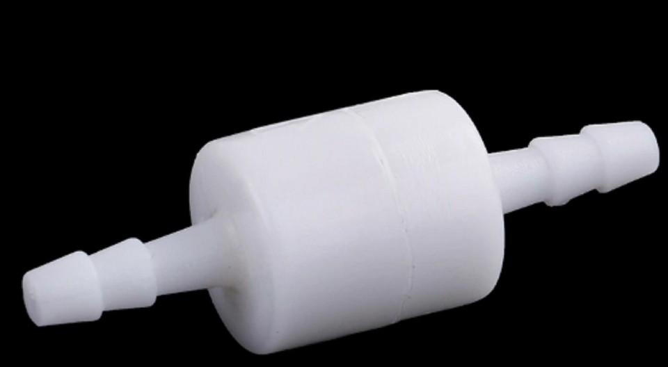 4mm 6mm 8mm 10mm 12mm Hose ID Plastic White Check Valve One Way Non ...