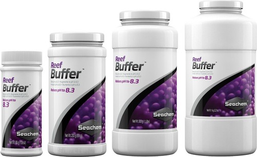 Seachem REEF BUFFER 50g 250g 500g 1kg Marine Coral KH pH Booster ...