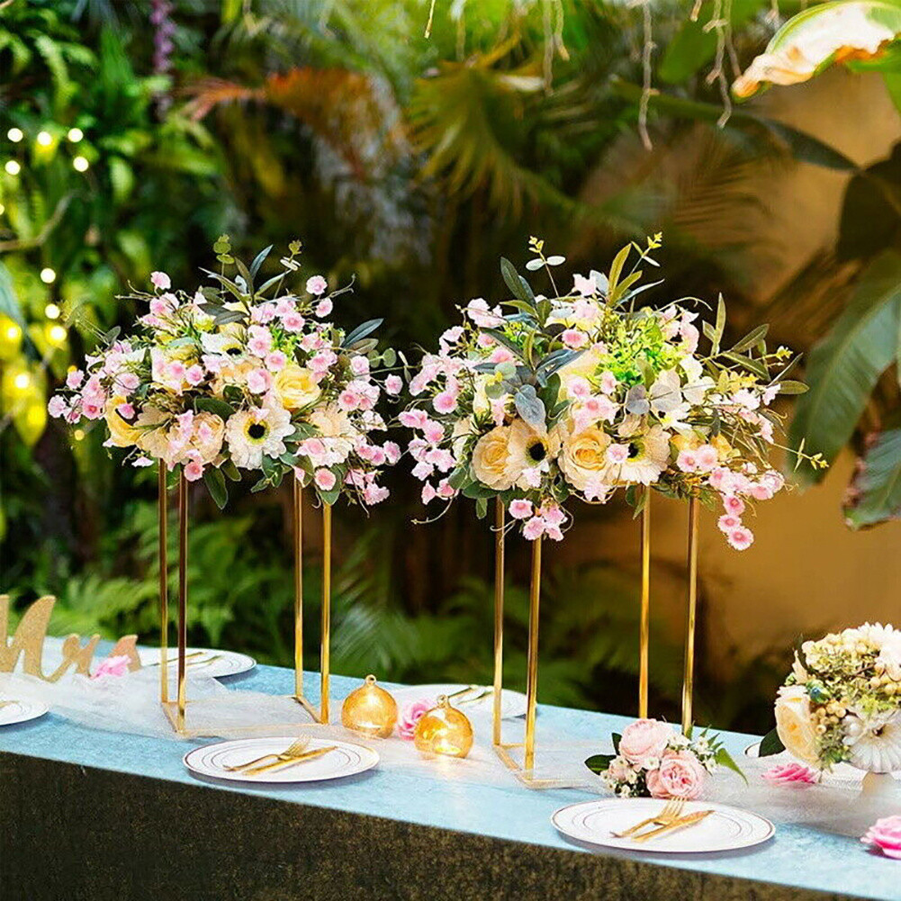 Metal Flower Stand Wedding Table Decor Flowers Rack Acrylic Cake ...