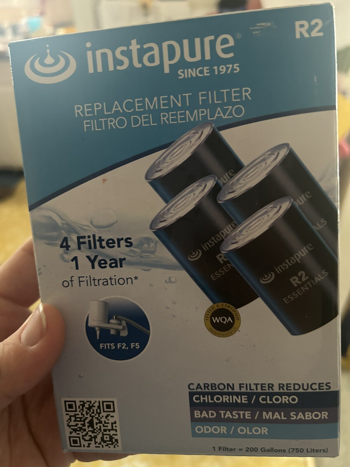 4-Pack Instapure R2 Essentials Replacement Filters F2R-4ES | eBay