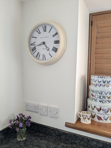 Laura Ashley Wall Clock 37cm | eBay UK