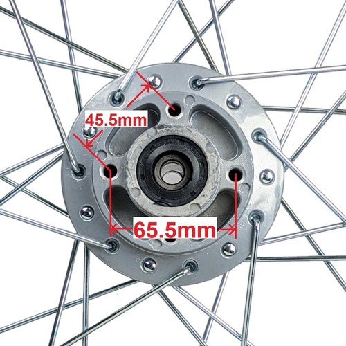 14" Apollo SSR 125cc CRF Dirt Bike Pit Bike Front Wheel Rim Tire 12mm ...