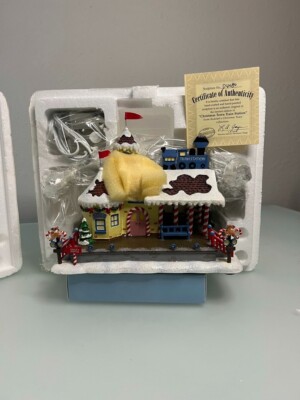 Hawthorne Village Rudolph's Christmas Town Christmas Town Train Station ...