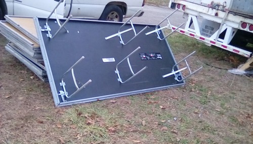 4X8 PLATFORM PORTABLE STAGEs RISERS! 8, 16 or 24" high. Bulk discount ...