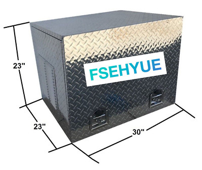 30"Aluminum Generator Tool box 30"x23"x23" Caravan Ute Trailer Storage ...