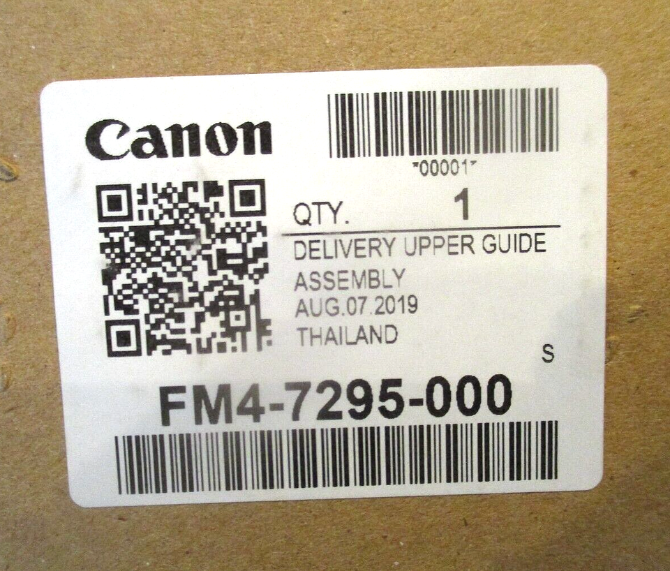 CANON OEM FM4-7295-000 Printer Guide Upper #4235 New in Box BIN | eBay