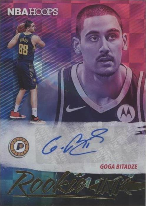 2019-20 Panini NBA Hoops - Rookie Ink Goga Bitadze #RI-GGB (AU, RC) for ...