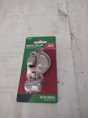 ACE Crescent Sash Lock Satin Nickel (5368014) FS New. | eBay