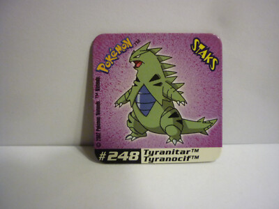 Staks Magnet Aimant Pokémon Nintendo 2002 N° 248 TYRANOCIF | eBay