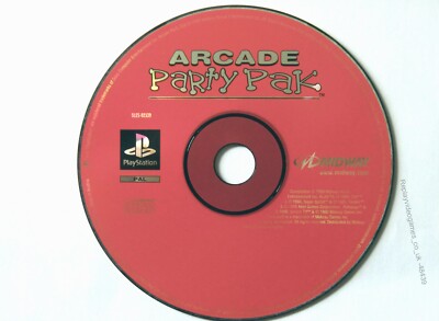 48439 Midway Arcade Party Pak [NEW] - Sony PS1 Playstation 1 (1999 ...