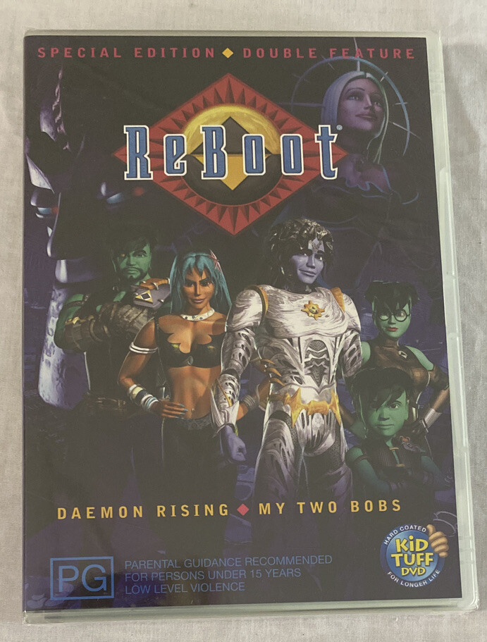 Reboot,Daemon Rising & My Two Bobs (2001) DVD Tv Show Movie x 2, Sealed ...