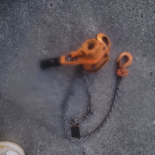 HARRINGTON L5LB008-SC 3/4 TON LEVER CHAIN HOIST 5FT | eBay