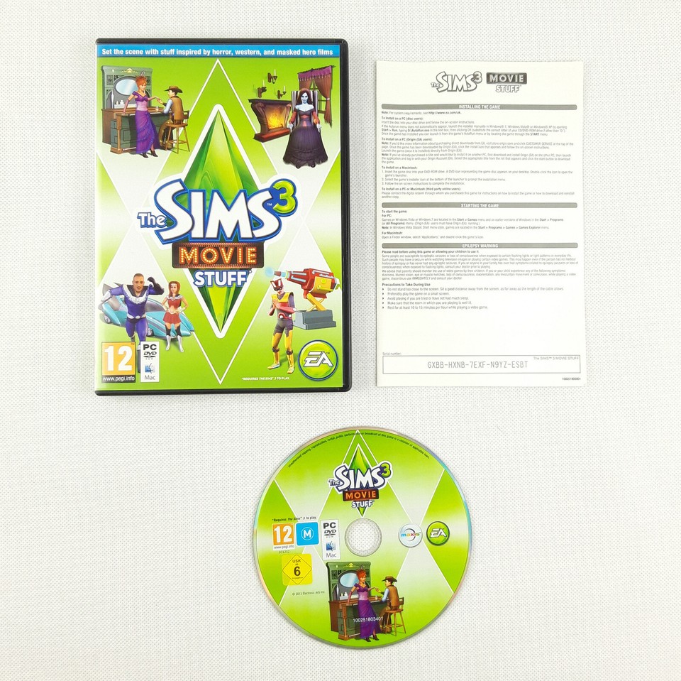 The Sims 3 PC / Expansion Packs PC & MAC Sims3 (CD's Clean) All With ...
