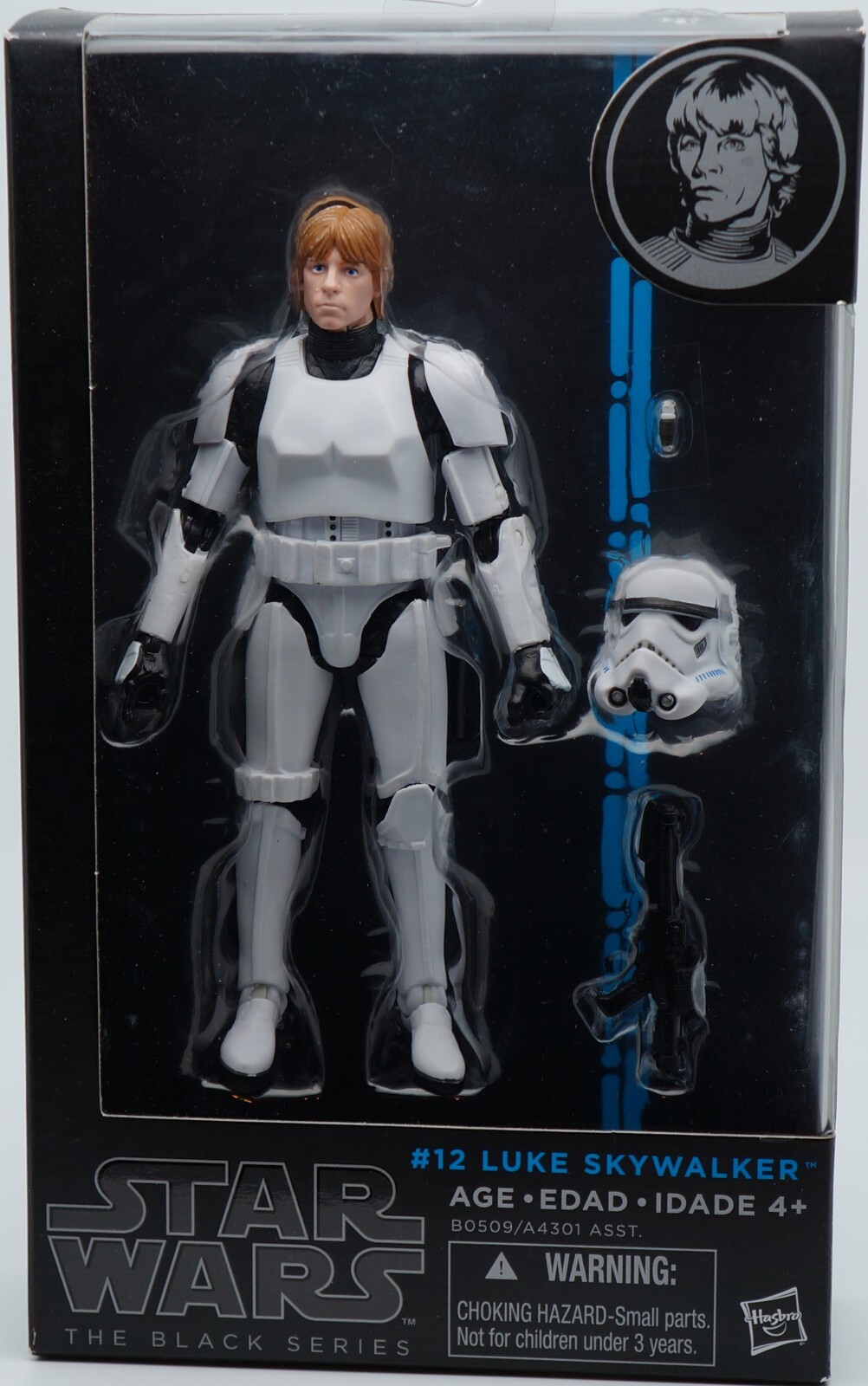 Star Wars Black Series Luke Skywalker Stormtrooper Disguise Blue Line ...