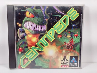 Centipede Atari Win 95/98 Hasbro Interactive CD Rom Video Game 1998 ...