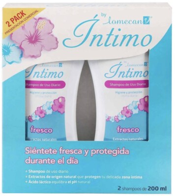2 LOMECAN INTIMATE WASH FRESH 200ML INTIMATE CARE /Shampoo íntimo ...