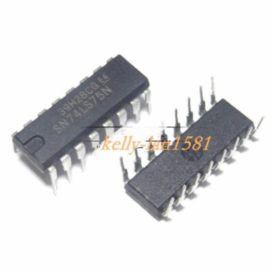 10pc New SN74LS75N 74LS75 DIP-16 DIP-16 4-bit dual-stable TC chip | eBay