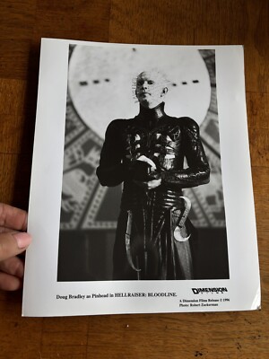 Doug Bradley is Pinhead "Hellraiser: Bloodline" VNTG 8x10 Movie Press ...