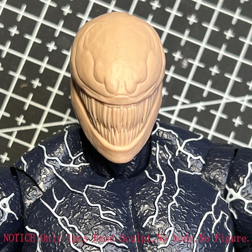 Blank 1/12 Scale The Game Version Venom Head Sculpt Unpainted Fit 6" ML ...