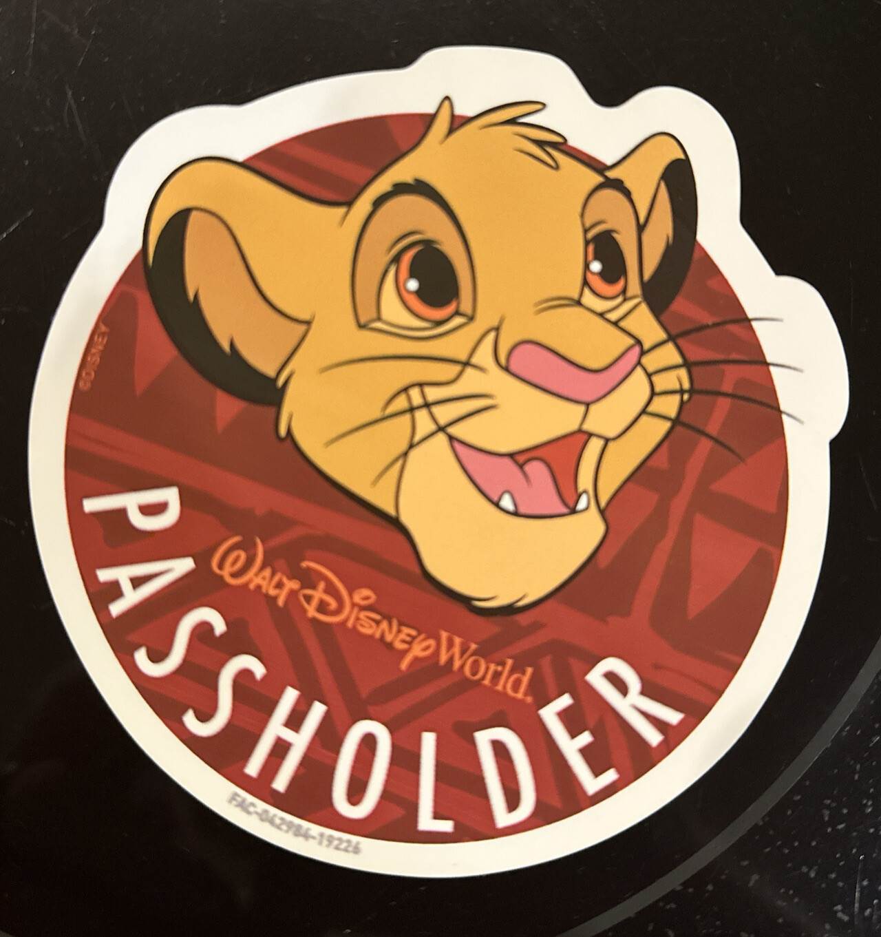 NEW Authentic Walt Disney World Simba Annual Passholder Magnet Disney ...