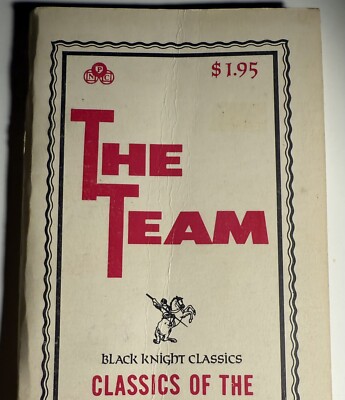 THE TEAM -1969 GUILD PRESS BLACK KNIGHT CLASSICS VINTAGE PULP NOVEL GAY ...