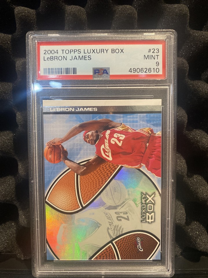 2004-05 Topps Luxury Box #23 LeBron James Cleveland Cavaliers PSA 9 | eBay