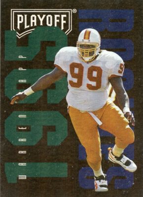 WARREN SAPP 1995 PLAYOFF ROOKIE CARD #148 MIAMI HURRICANES | eBay
