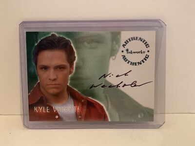 Roswell Autograph Card A4 Nick Wechsler as Kyle Valenti | eBay