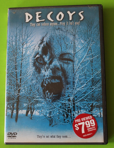 Decoys DVD Movie Former Blockbuster Video Widescreen Rated R | eBay