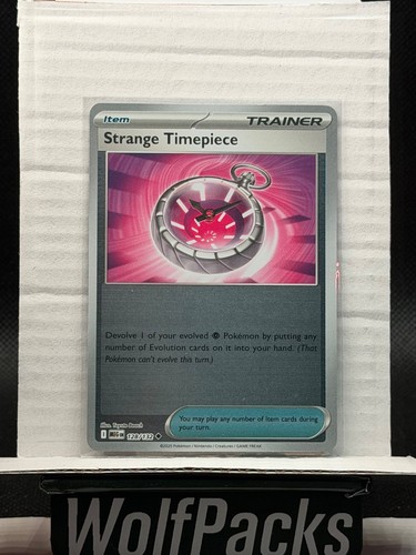 Pokémon TCG Mega Evolutions - Trainer Strange Timepiece #128 Common ...