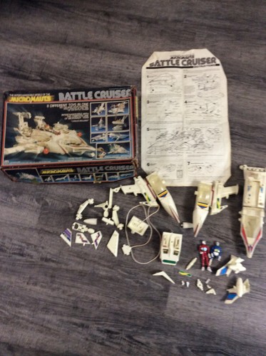 Vintage 1977 MEGO Micronauts Battle Cruiser Playset w/Box INCOMPLETE | eBay