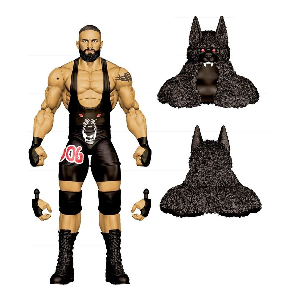WWE Elite Collection Bron Breakker Steiner Series 114 Figure w/wolf ...