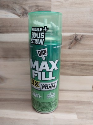 DAP 7565000043 Touch 'N Foam Max Fill Insulating Foam, 12oz | eBay