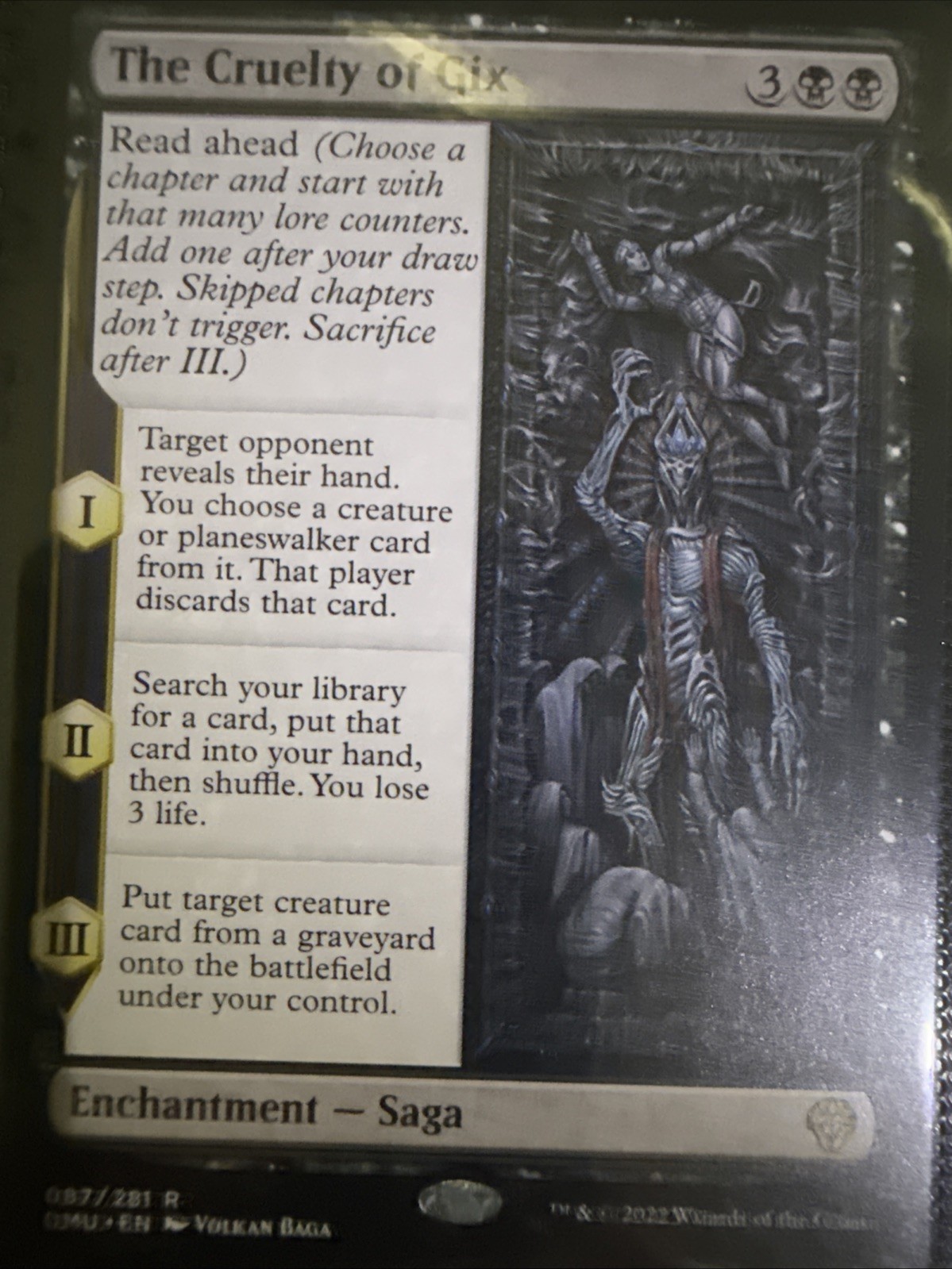 The Cruelty of Gix Dominaria United Regular | eBay