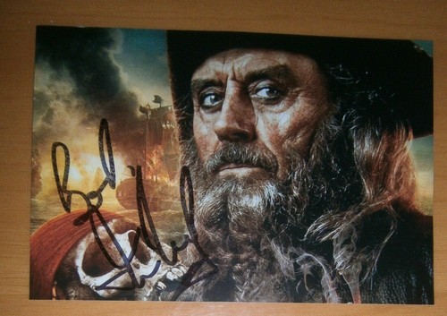 AUTOGRAPH Ian McShane signed 10x15 Pirates of the Caribbean foto ...