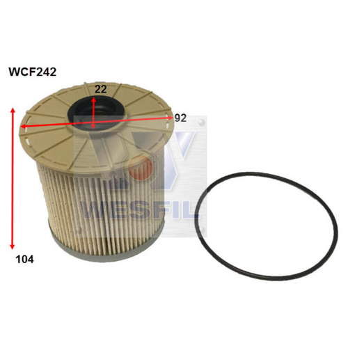 Wesfil Cooper Diesel Fuel Filter Wcf242 R2761P | eBay Australia