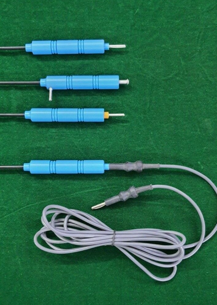 4pc Laparoscopic Spatula/L-Hook/J-Hook/Aspiration Needle 5mmx330mm ...