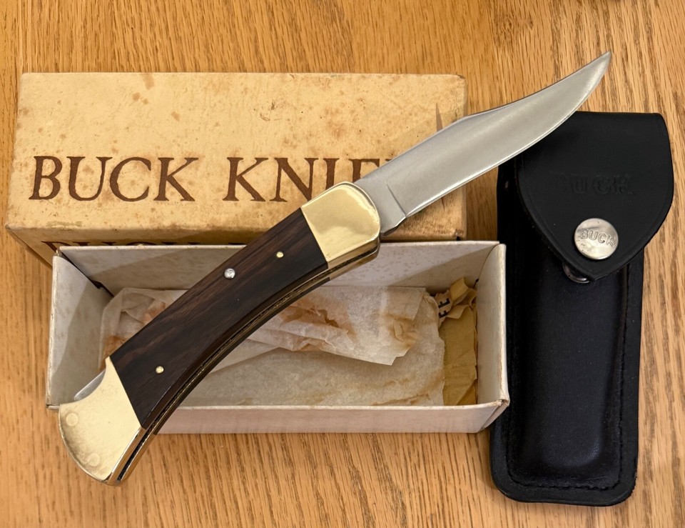 VINTAGE 1972-74 BUCK 110 KNIFE USED IN BOX D22 | eBay