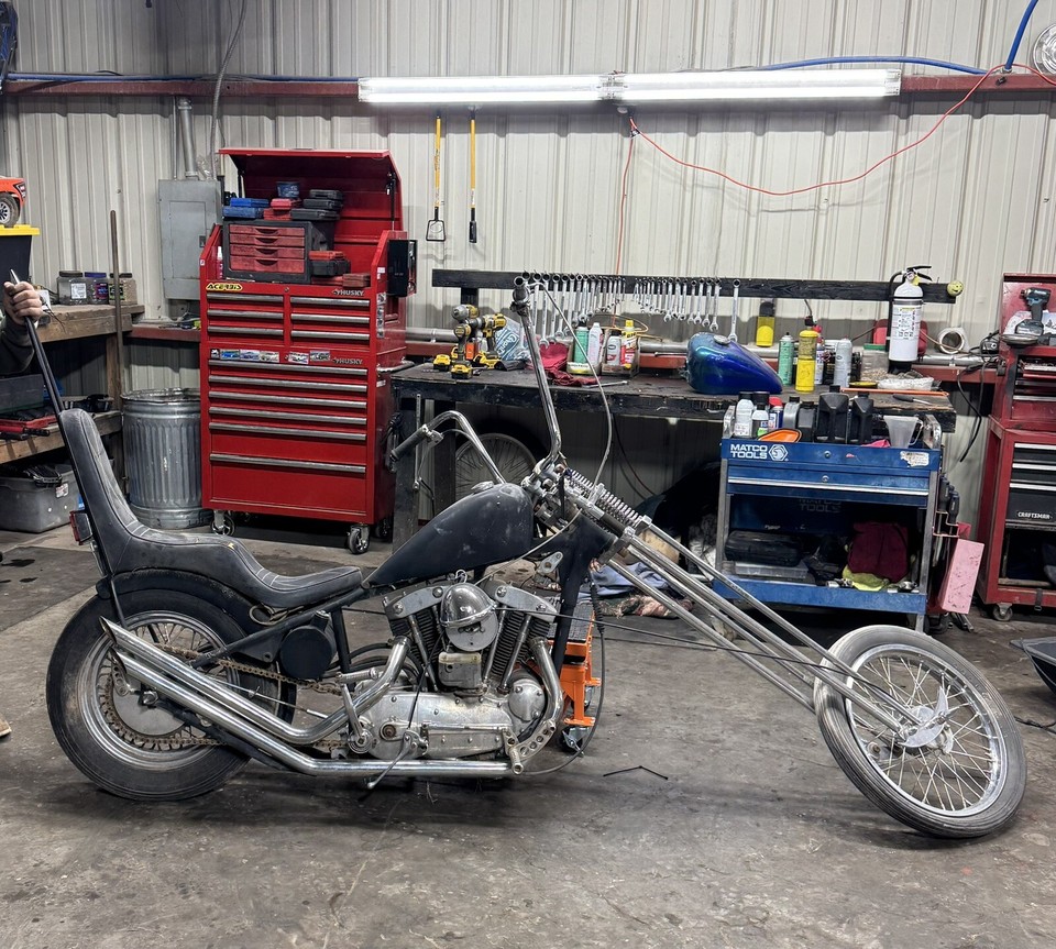 1961 61 Harley XLCH Sportster 883 Ironhead Custom Chopper Gas Tank Fuel ...