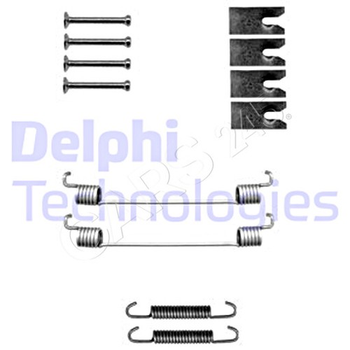 DELPHI Brake Shoes Accessory Kit For TOYOTA NISSAN RENAULT Yaris Note ...