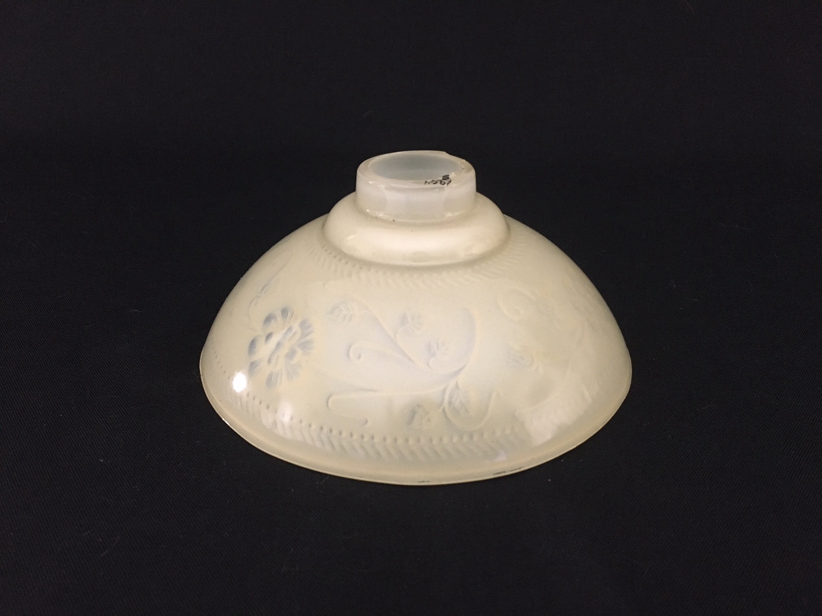 Antique Opaque Glass Gas Light Shade | eBay