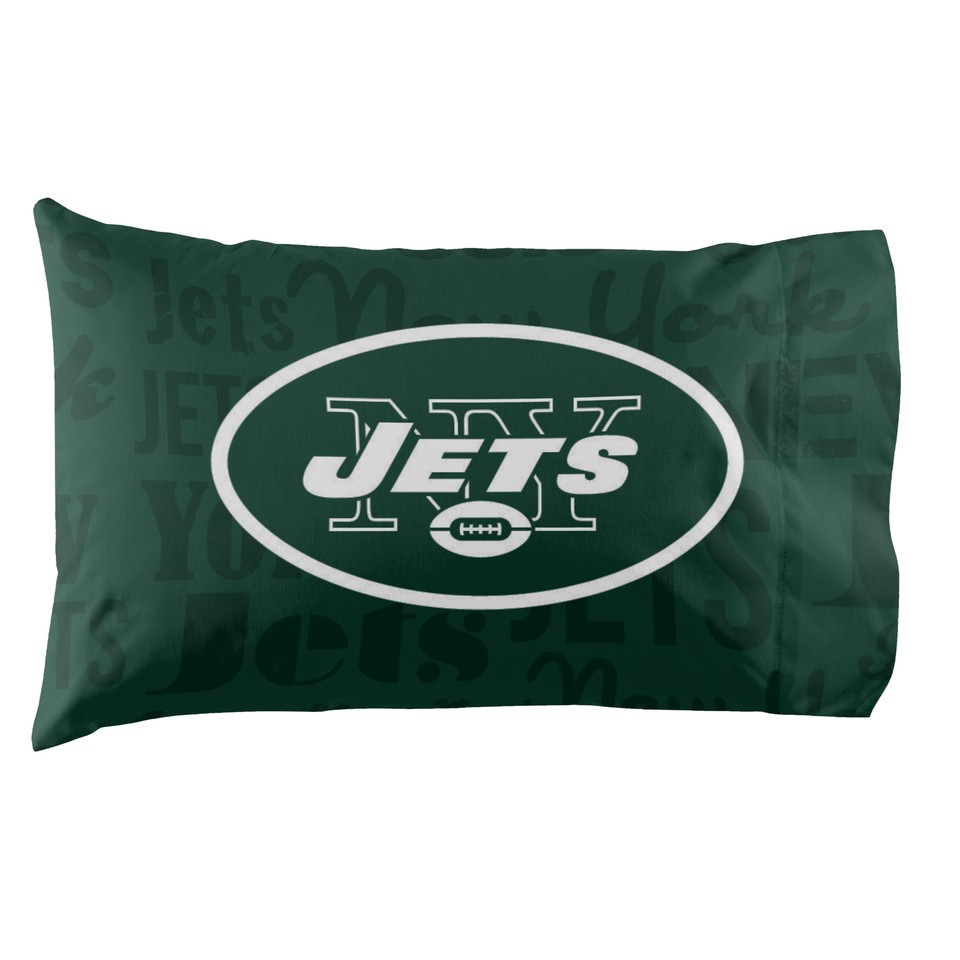 Northwest NFL New York Jets Printed Pillowcase Set of 2 87918437081| eBay
