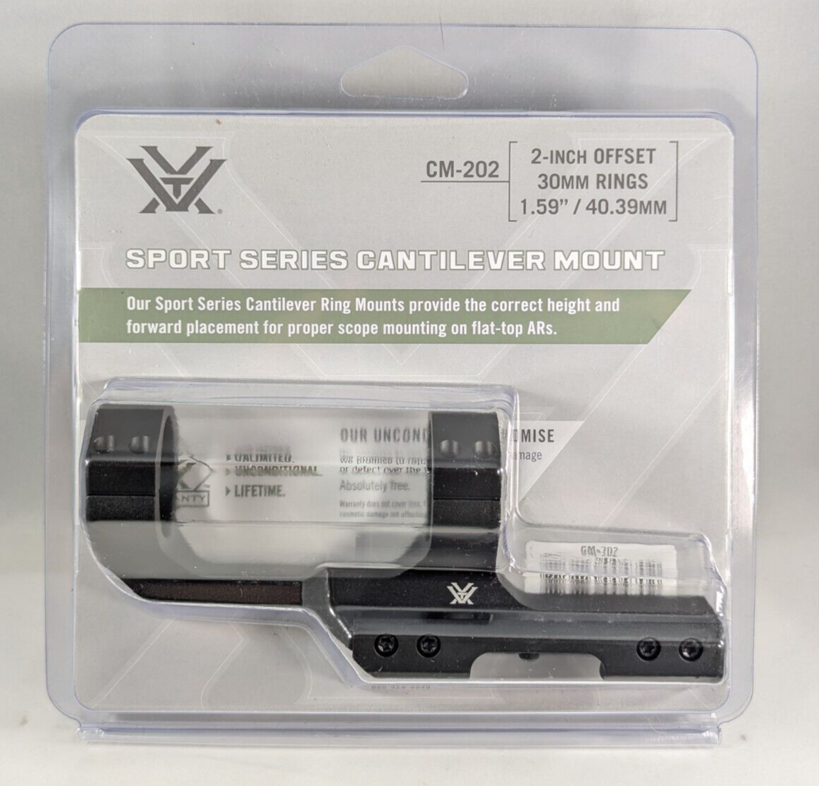 Vortex CM202 Sport Cantilever 30mm Ring Mount 875874004702 | eBay